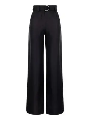MANURI Joey Belted Trousers - Black