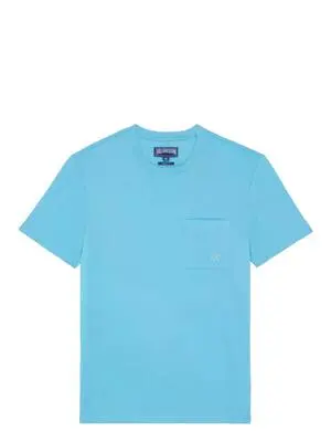 Vilebrequin Chest-pocket Embroidered T-shirt - Blue