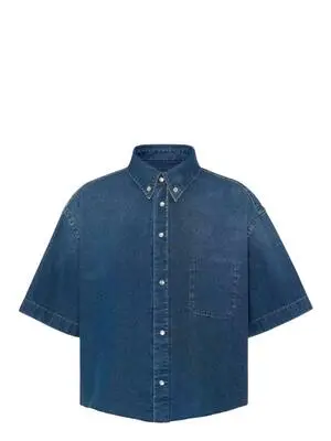 MAISON MARGIELA Buttoned Shirt - Blue