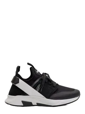 TOM FORD Jago Leather Sneakers - Black