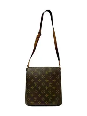 LOUIS VUITTON 2001 Monogram Musette Salsa Pm Shoulder Bag - Brown
