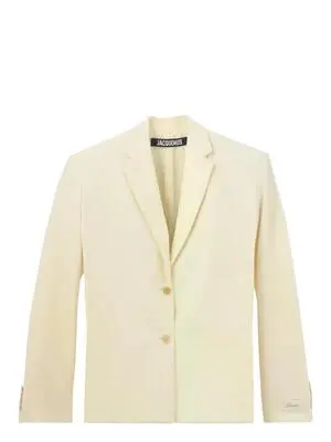 Jacquemus Carrée Button Jacket - Neutrals