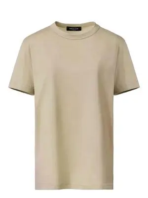 Fabiana Filippi Short-sleeve Crewneck T-shirt - Neutrals