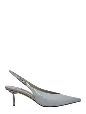 LE SILLA Pointed Buckle Pumps Grey