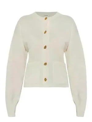 BY MALENE BIRGER Veronika Embellished Cardigan - Neutrals
