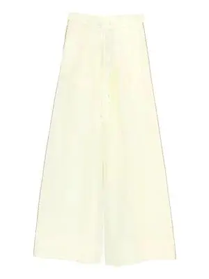 FORTE_FORTE Drawstring Trousers - Neutrals