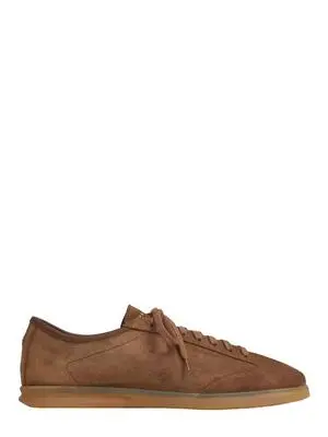 HENDERSON BARACCO Suede Low Top Sneakers - Brown