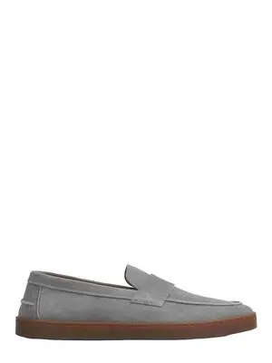 HENDERSON BARACCO Suede Loafers - Grey