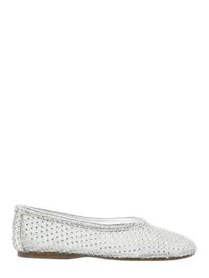 FORTE_FORTE Embellished Ballerinas - White