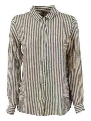 Barbour Striped Shirt - Neutrals