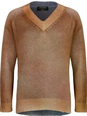 GRAN SASSO V-neck Sweater - Neutrals