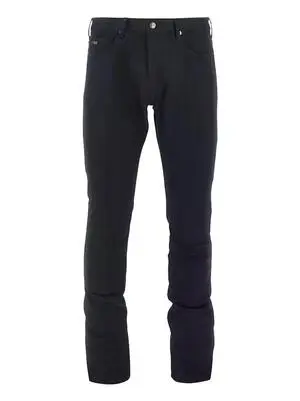 Emporio Armani Logo-detail Jeans - Blue