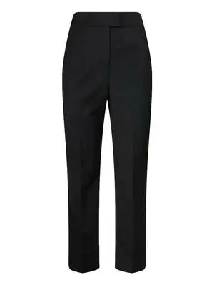 ENTIRE STUDIOS Concealed-fastening Trousers - Black