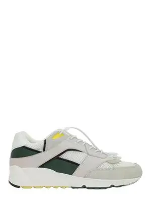 Saint Laurent Panelled Lace-up Sneakers - Neutrals