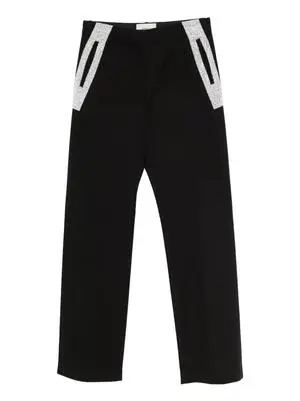 Coperni Taped Tailored Trousers - Black