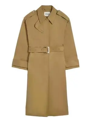 Apparis Belted Trench Coat - Neutrals