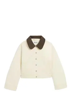 Apparis Ella Cropped Jacket Neutrals