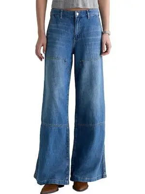 AG Stella Low Slung Palazzo Jeans