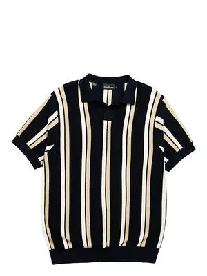 Rodd & Gunn Royce Hill Striped Polo - Midnight