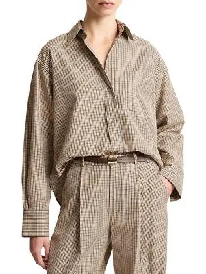 Vince Long Sleeve Shirt - Light Wheat
