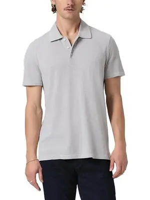Paige Demille Polo Shirt Light Gray Combo
