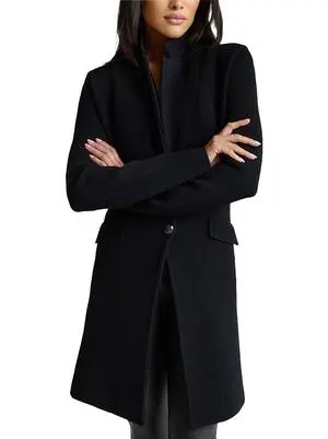 St. John Kelly Fit Venezia Knit Topper - Black