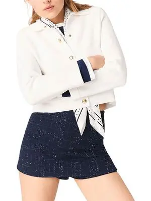 Maje Skort - Navy