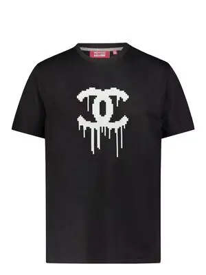 MOSTLY HEARD RARELY SEEN 8-BIT Double C Drip T-shirt - Black