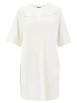 Emporio Armani Appliqué Dress - Neutrals