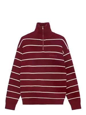 OPÉRASPORT Kennedy Striped Sweater - Red