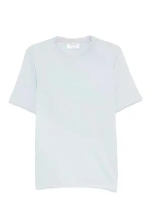 GRAN SASSO Trim-detail T-shirt - Blue