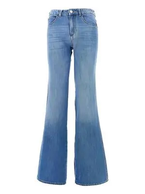 Emporio Armani Five-pocket Flared Jeans - Blue