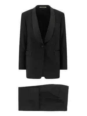 Tagliatore Clarita Virgin Wool Suit - Black