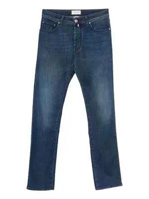 Jacob Cohen Bard Slim Stonewashed Jeans Blue