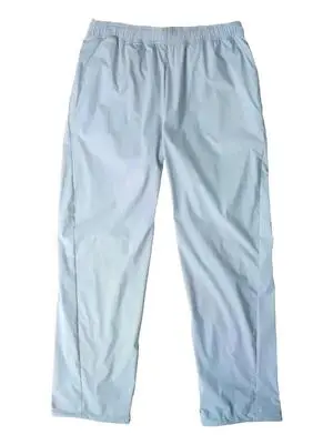 Stone Island Drawstring Embroidered Track Pants - Blue