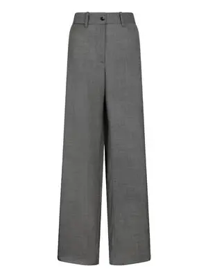 NINE:INTHE:MORNING Wide-leg Trousers - Grey