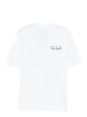 Moncler Embroidered T-shirt - White