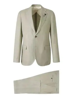 LARDINI Single-breasted Suit Neutrals