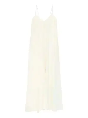 ELEH V-neck Spaghetti-strap Dress - Neutrals