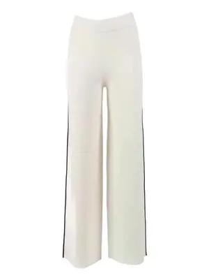 Max Mara Stripe-detail Trousers - Neutrals