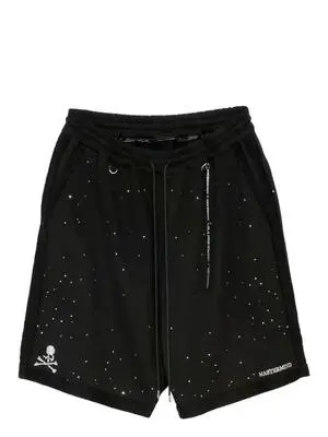 MASTERMIND WORLD Crystal-embellished Shorts - Black