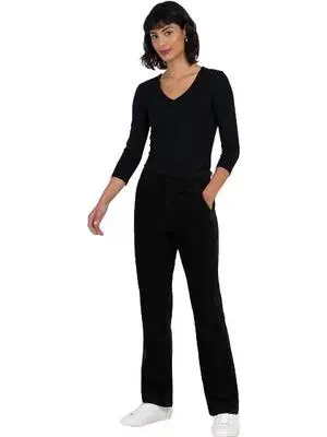 KETTLEWELL Jamie Cord Straight Pants - Black