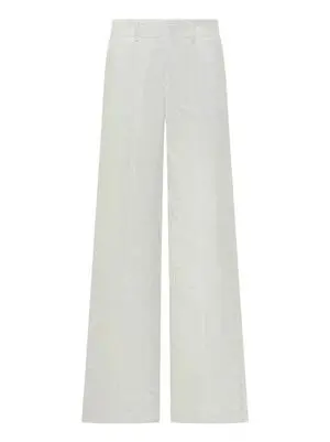 THE SEAFARER Laurent Wide-leg Trousers - White