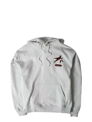 OPEN YY Graphic-print Hoodie - Grey