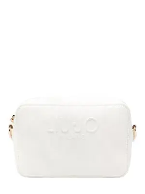 Liu Jo Embossed-logo Shoulder Bag - White