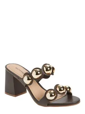 BOTTERO Botingrid Studded Slide Sandal - Marrom