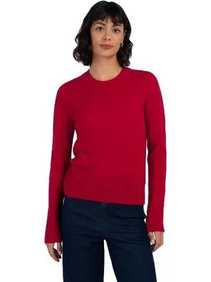 KETTLEWELL Cashmere Merino Blend Sweater - Tango Red