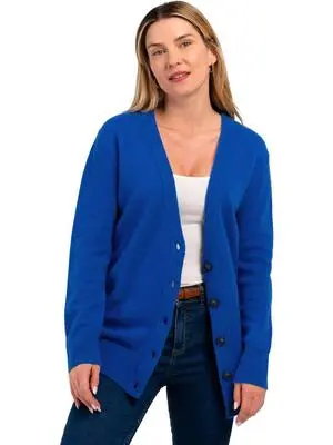 KETTLEWELL Boyfriend Merino Cardigan Periwinkle
