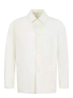 KAPTAIN SUNSHINE Cotton Shirt Jacket - Neutrals