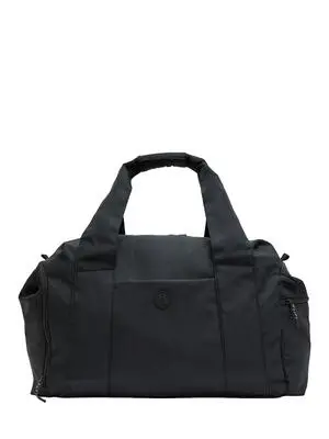 Vuori Taffeta Gym Bag - Black